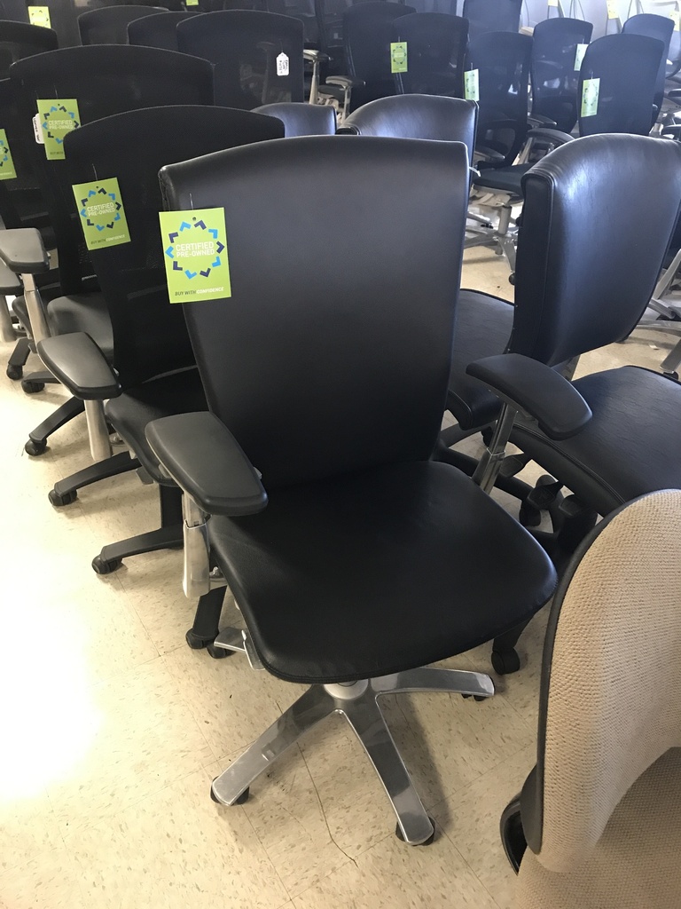 Knoll Life Task Chair Leather Light Blue | LW Office Furniture in Cincinnati, Lexington and ...