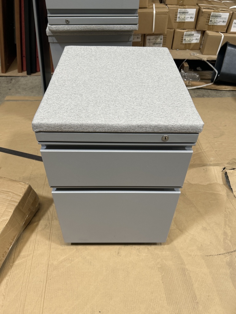 Herman Miller Mobile Ped - grey w/Grey Top | LW Office Furniture in ...