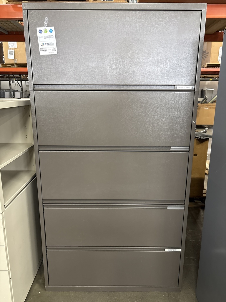 Meridian 36" 5 High 2 Drawer/ 3 Flipper Door Medical File | LW Office ...