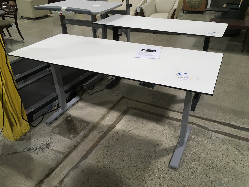 Euroline 30x72 Wht/Mo Sit/Stand "CVG" | LW Office Furniture in ...